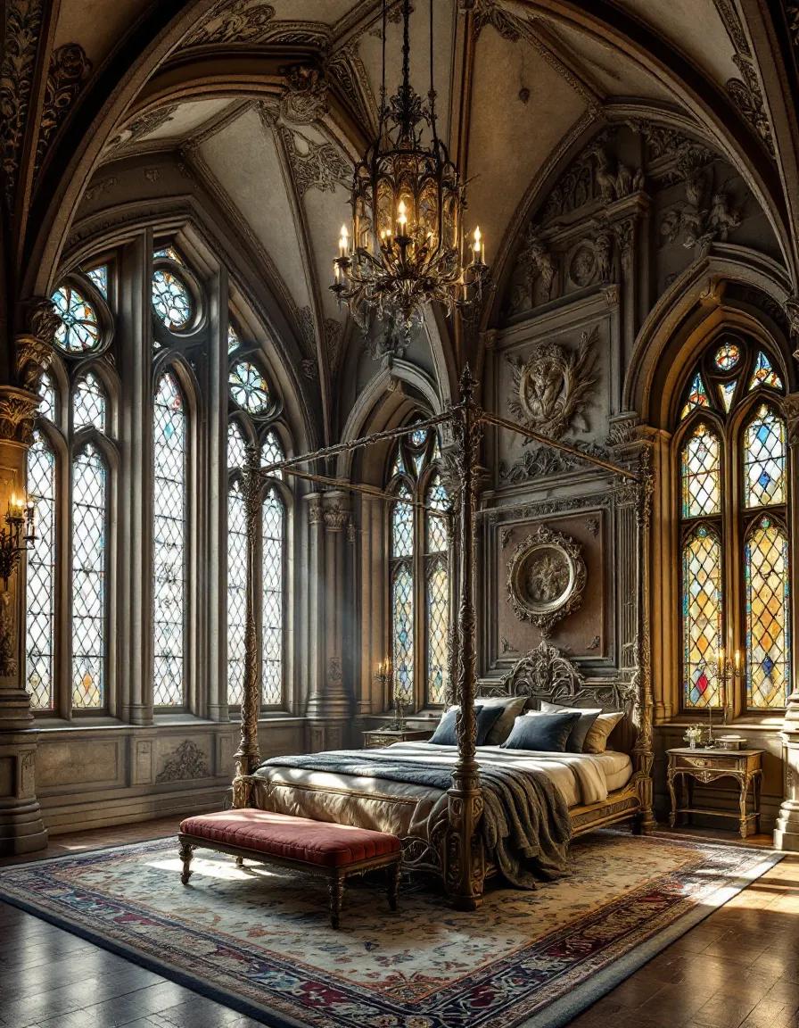 gothic room background