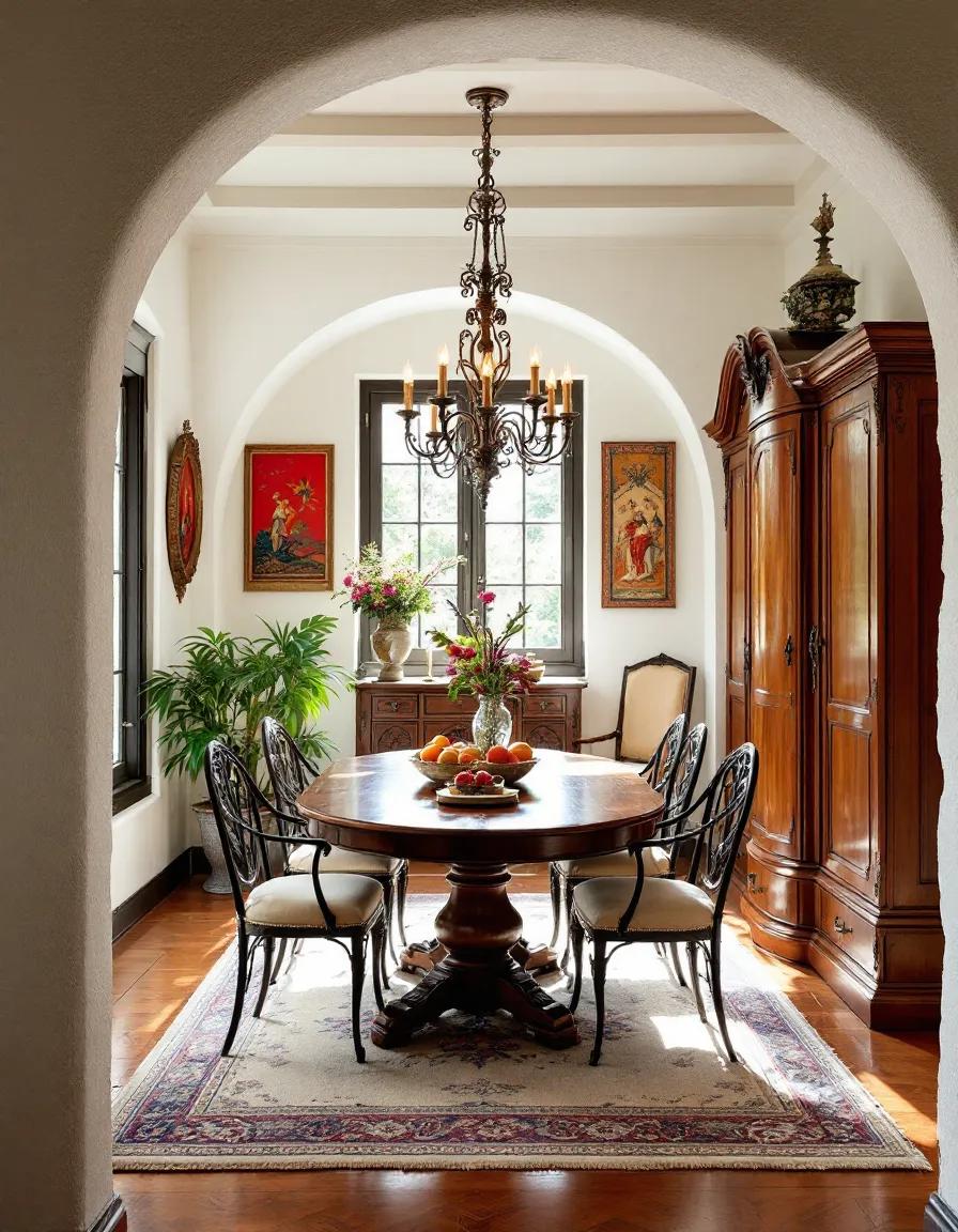 colonial dining room